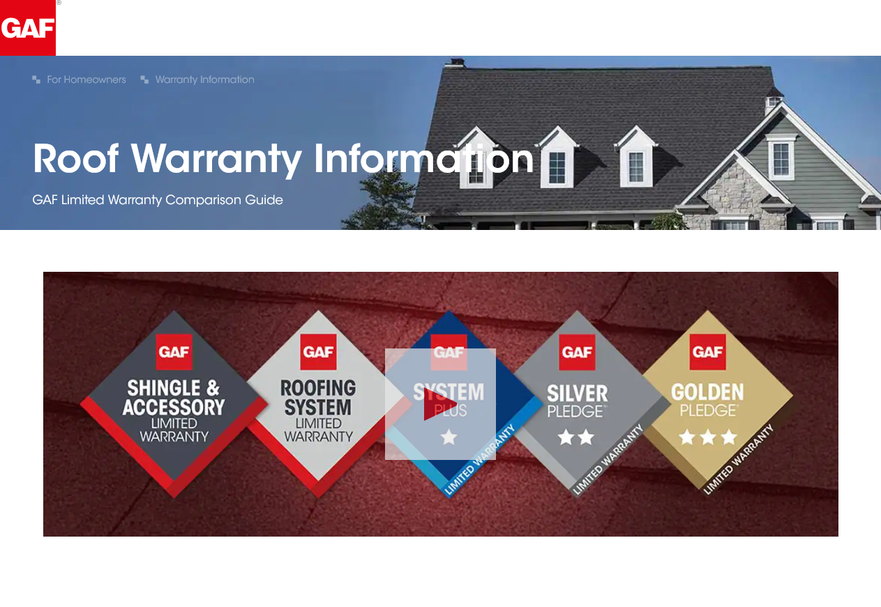 GAF Certified - Grace Roofing LLC